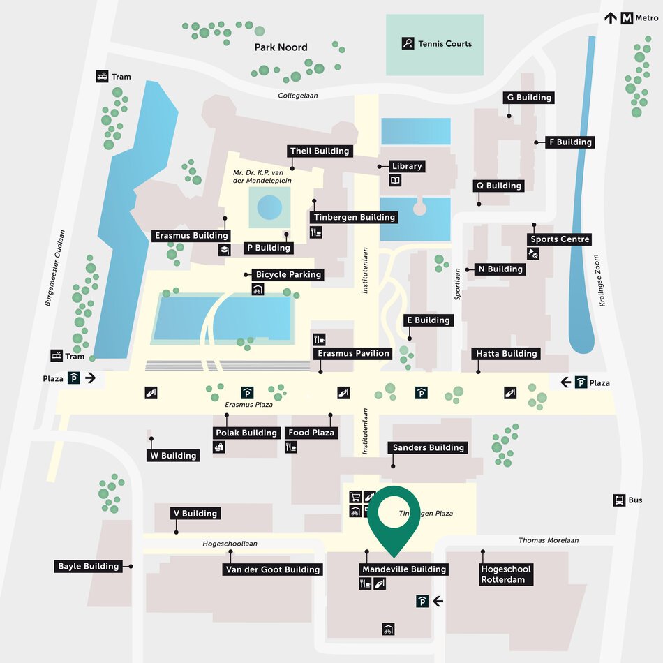 Mandeville Building | Erasmus University Rotterdam